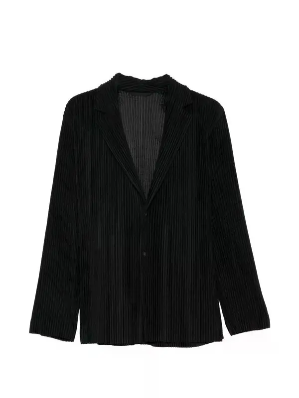 Issey Miyake Pleated Button Blazer