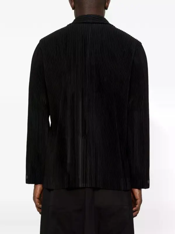 Issey Miyake Pleated Button Blazer