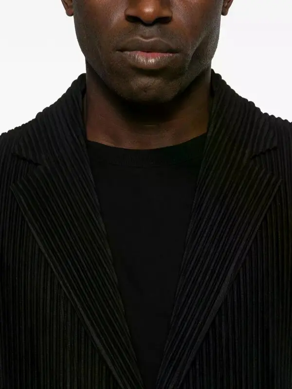 Issey Miyake Pleated Button Blazer