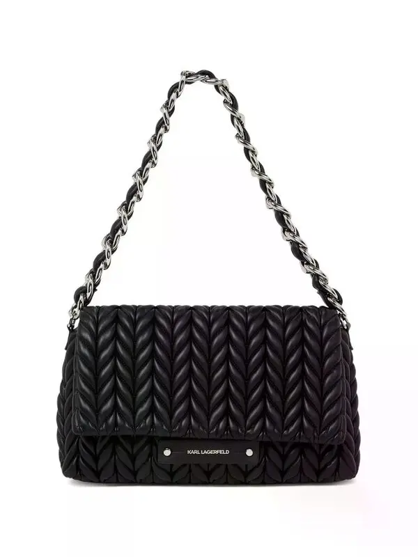 Karl Lagerfeld K/weave Shoulder Bag