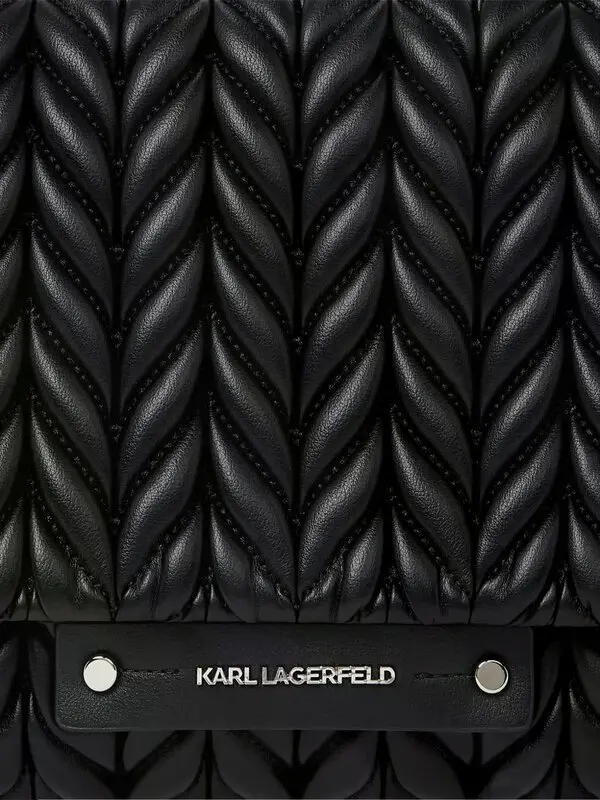 Karl Lagerfeld K/weave Shoulder Bag