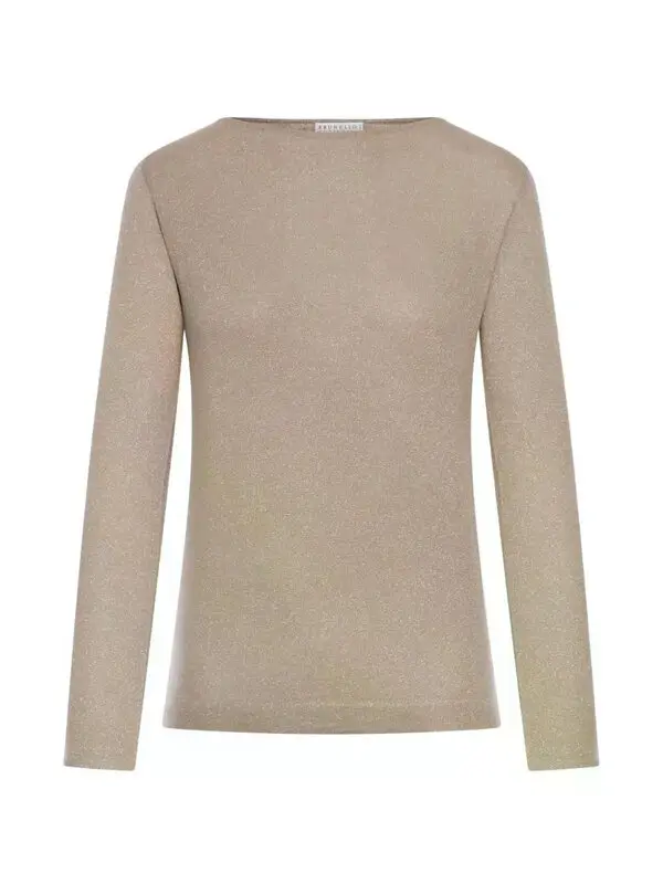 Brunello Cucinelli Sparkling Lightweight Sweater
