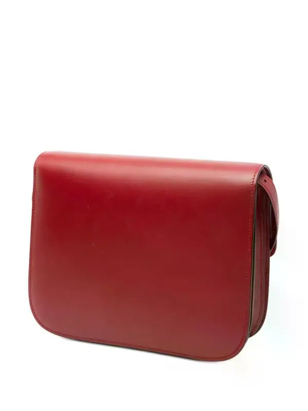 Celine 2013 Medium Classic Box Crossbody Bag - Red