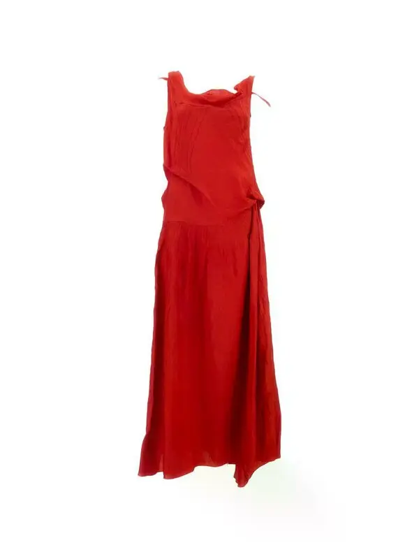 Plan C Asymmetrical Draped Dress