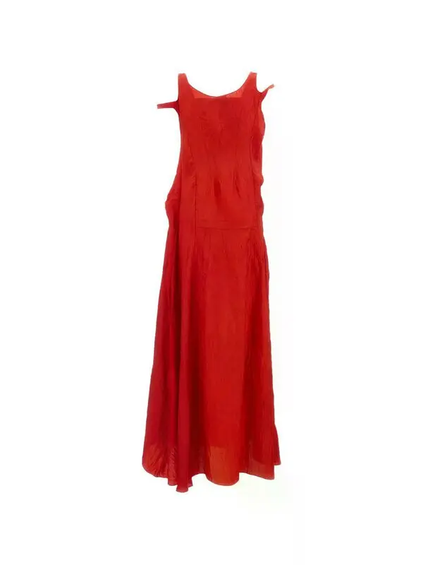 Plan C Asymmetrical Draped Dress