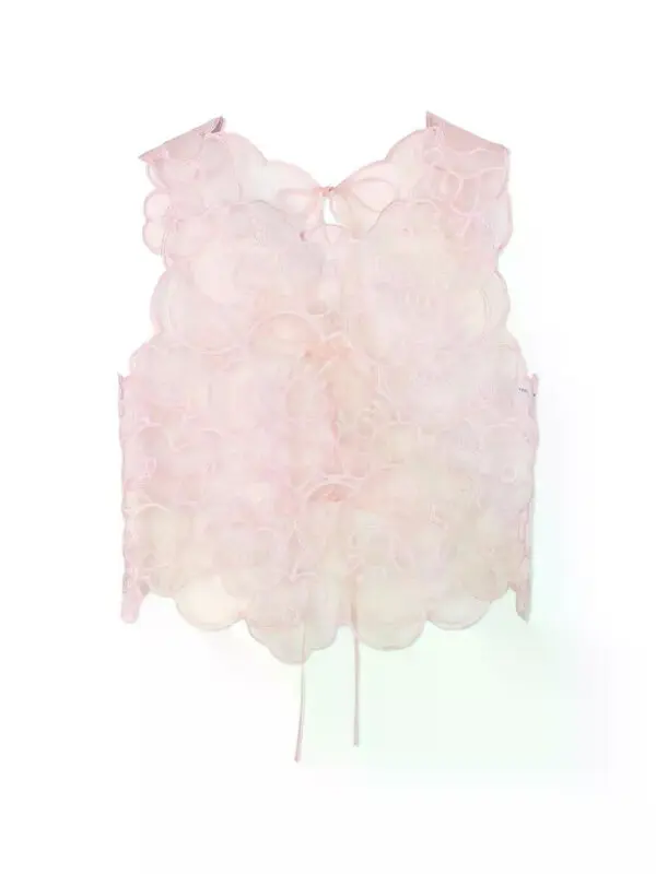 Cecilie Bahnsen Blake Appliqué Blouse