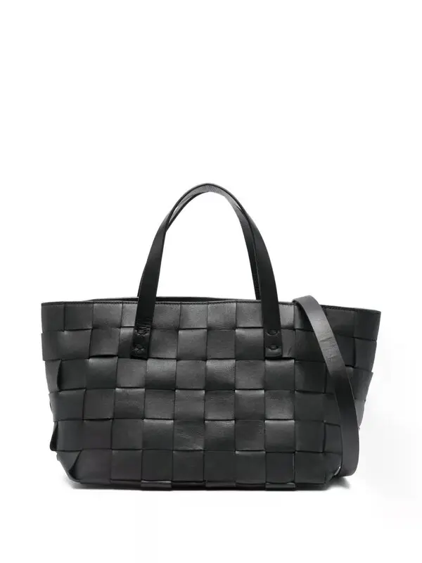 P.a.r.o.s.h Leather Tote Bag - Black