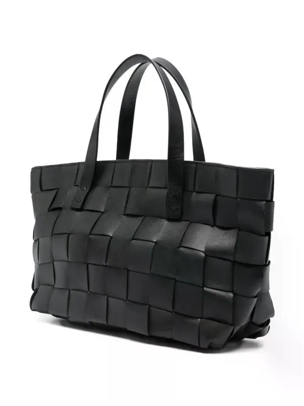P.a.r.o.s.h Leather Tote Bag - Black