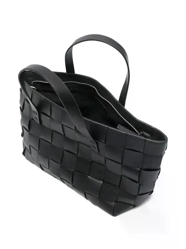 P.a.r.o.s.h Leather Tote Bag - Black