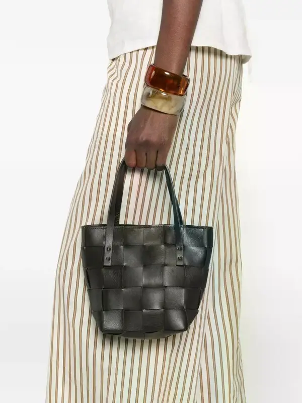 P.a.r.o.s.h Leather Tote Bag - Brown