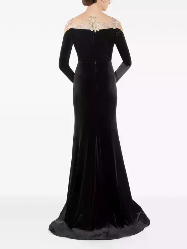 IMROSKA 26 Leaves Maxi Dress