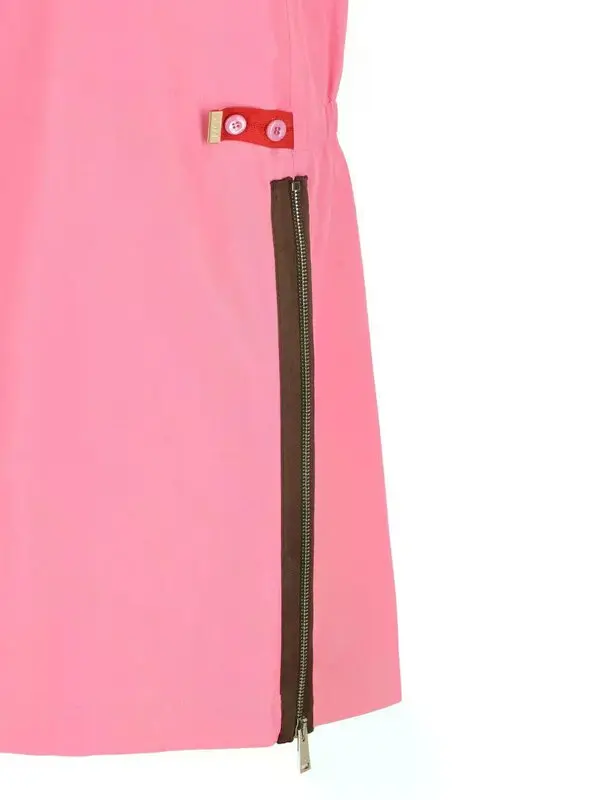 Fendi Midi Skirt With Zip Details