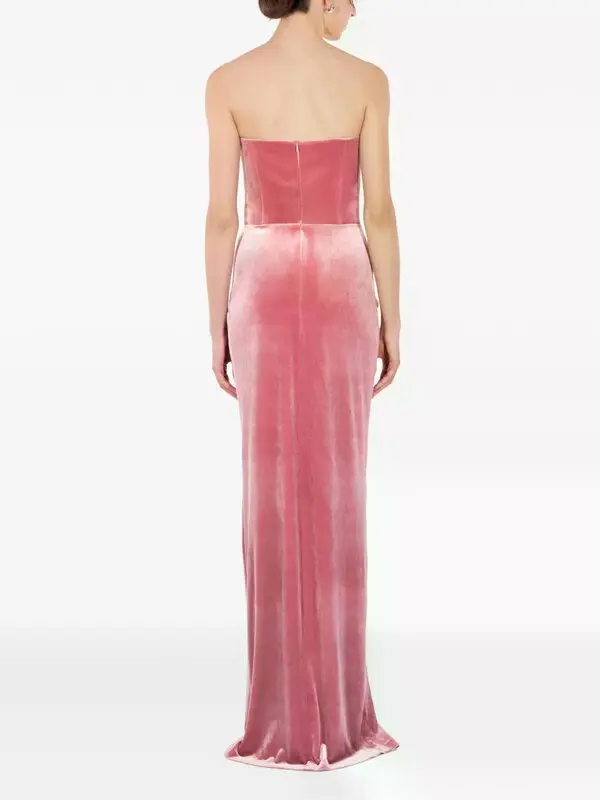 IMROSKA Strapless Maxi Dress