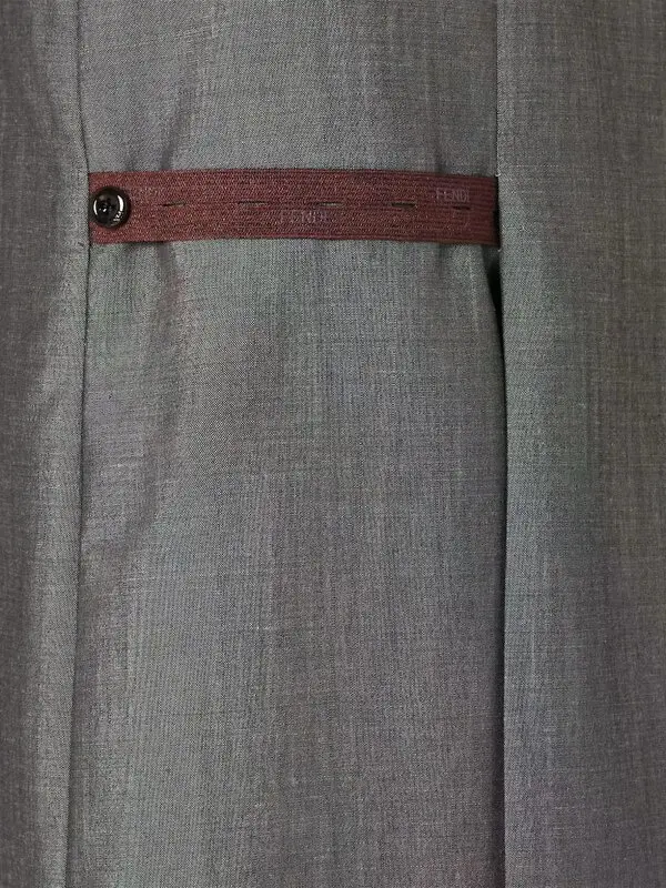 Fendi Straight Midi Skirt