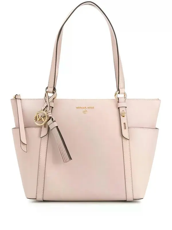 Michael Kors Zipped Leather Tote Bag
