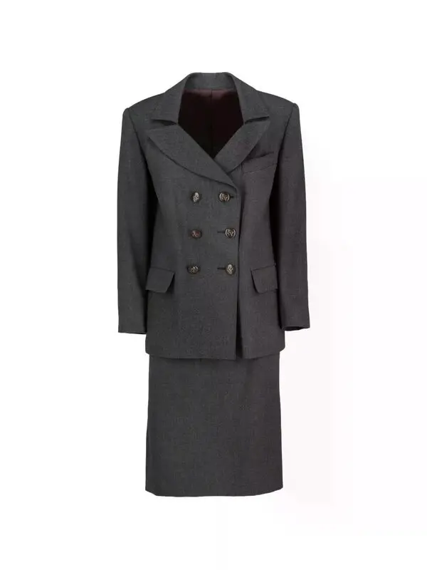 Hermès Double-breasted Suit