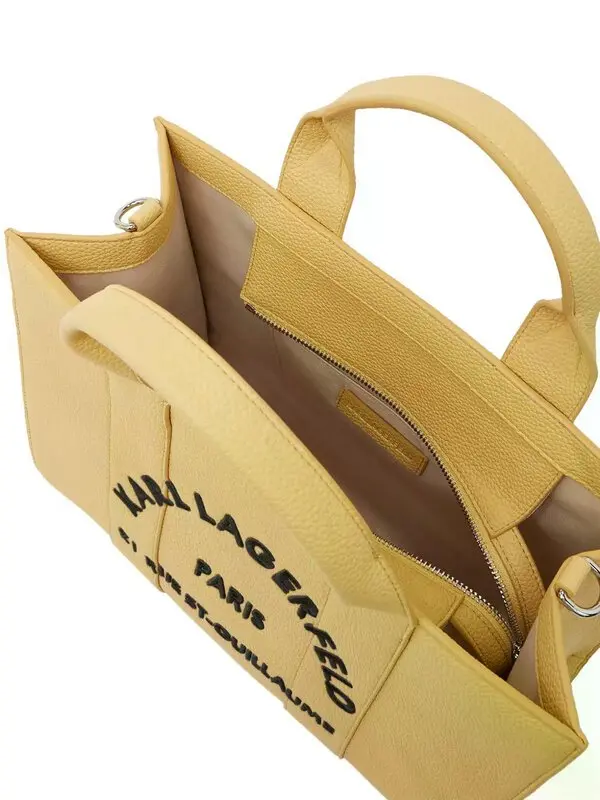 Karl Lagerfeld Rue St-guillaume Medium Tote - Yellow