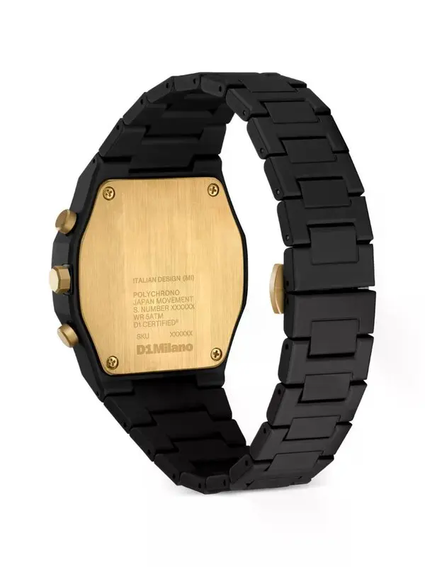 D1 MILANO Gilded Solar 40.5mm Watch