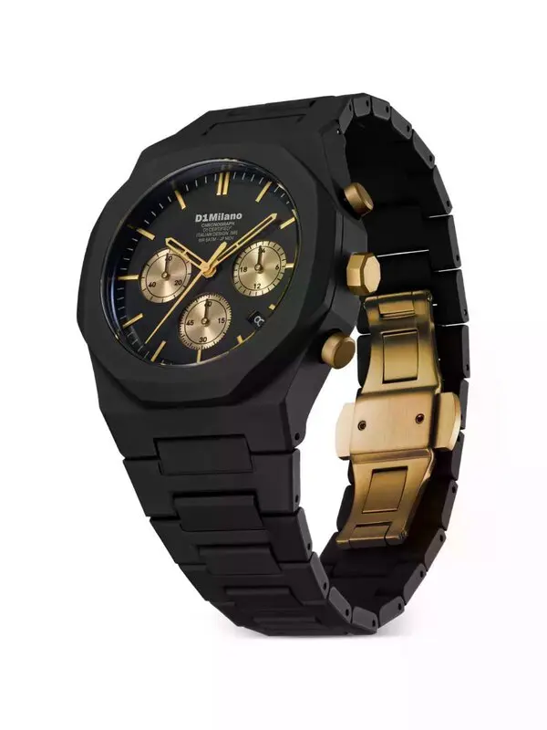D1 MILANO Gilded Solar 40.5mm Watch