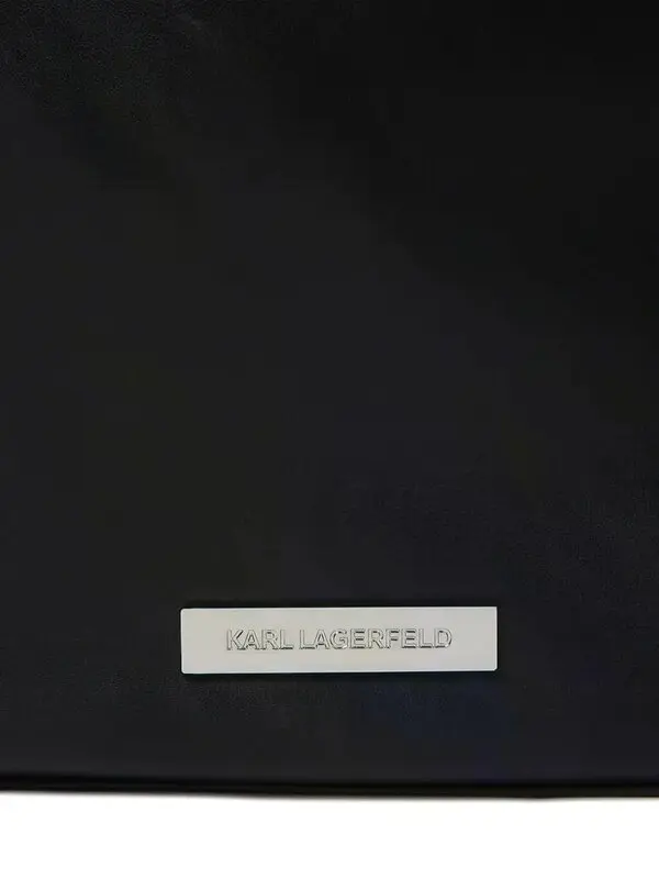 Karl Lagerfeld Ikon Logo-plaque Shoulder Bag