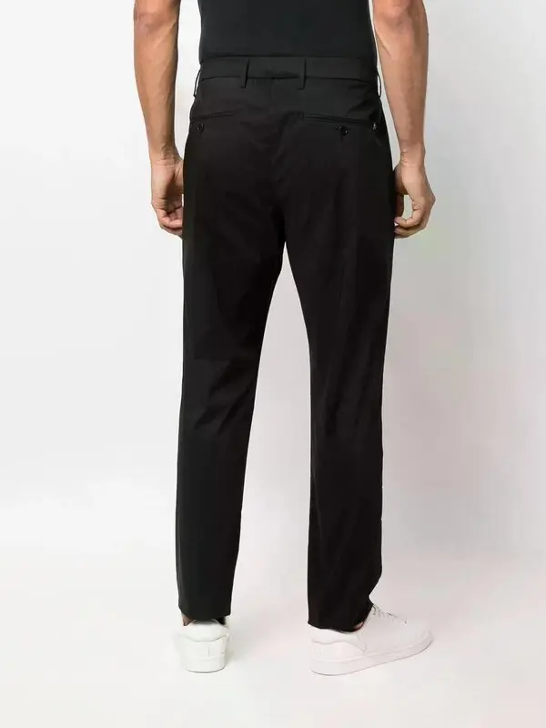 DONDUP Slim-cut Cotton Trousers