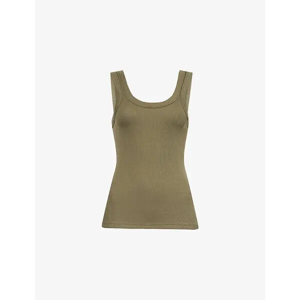 Rag & Bone Essential Stretch-rib Cotton Tank Top