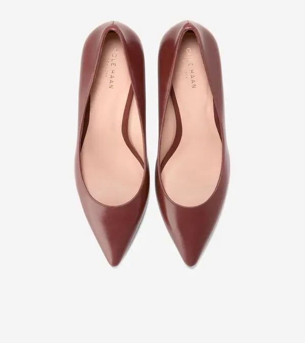 Cole Haan Truette Pumps - Mahogany