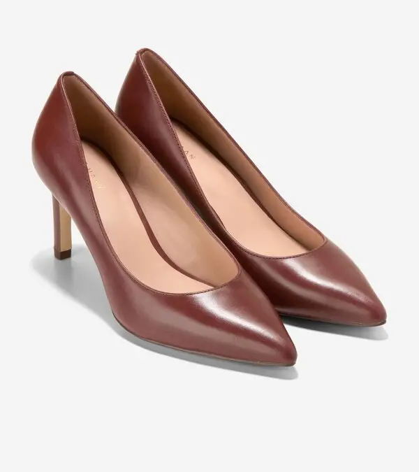 Cole Haan Truette Pumps - Mahogany