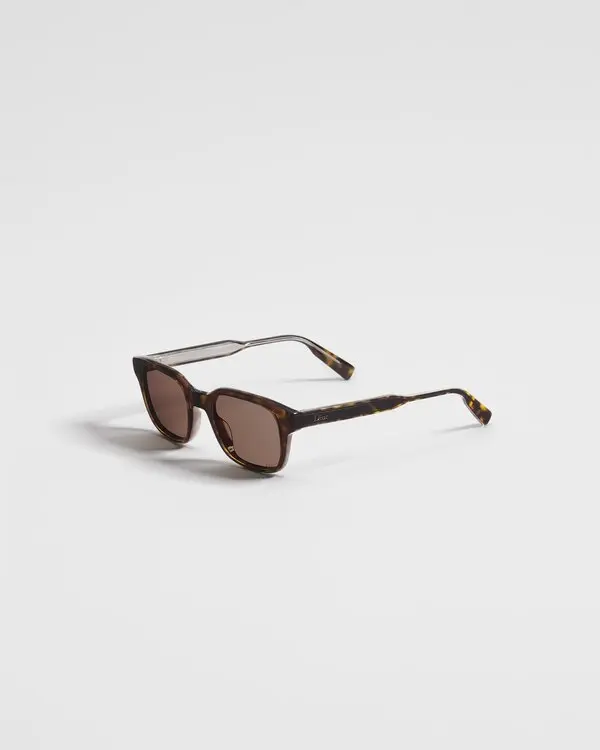 Dior Dioribbon S1i Sunglasses - Brown Tortoiseshell-effect Square Sunglasses