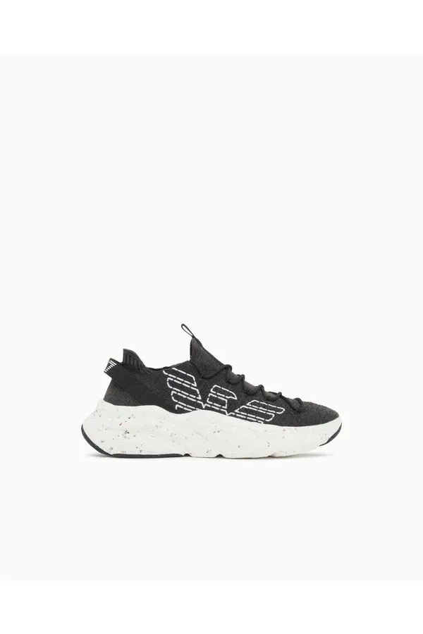 Emporio Armani Terra Flux Knit Sneaker