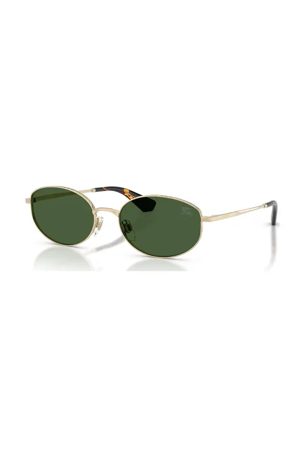 Burberry Gold Oval Sunglasses