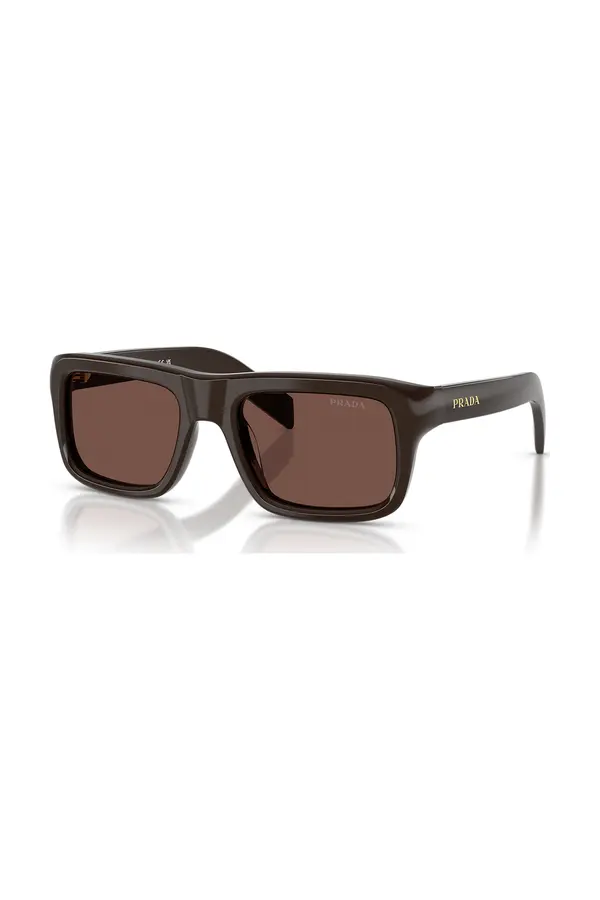 Prada Rectangle Sunglasses - Brown