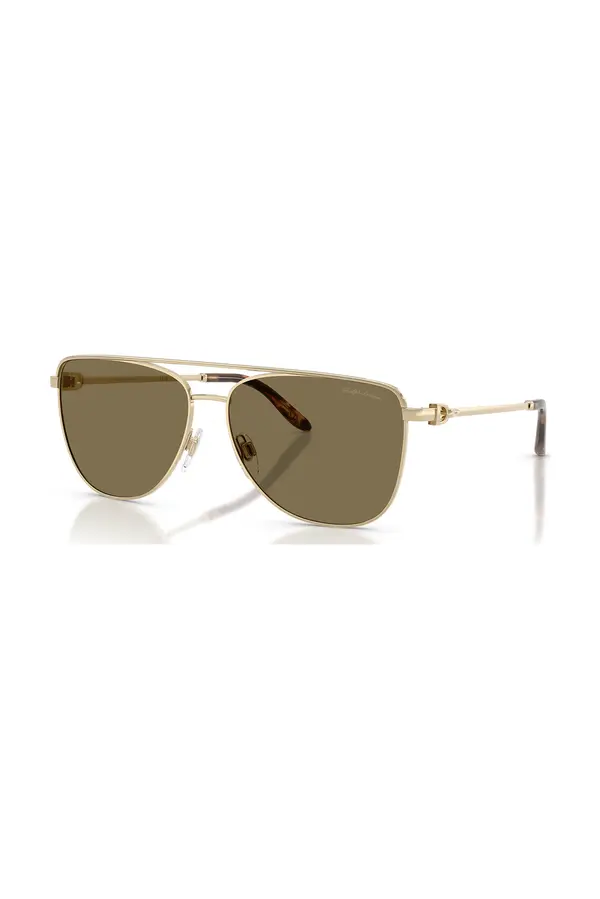 Ralph Lauren Rl7096 Full Rim Sunglasses - Gold