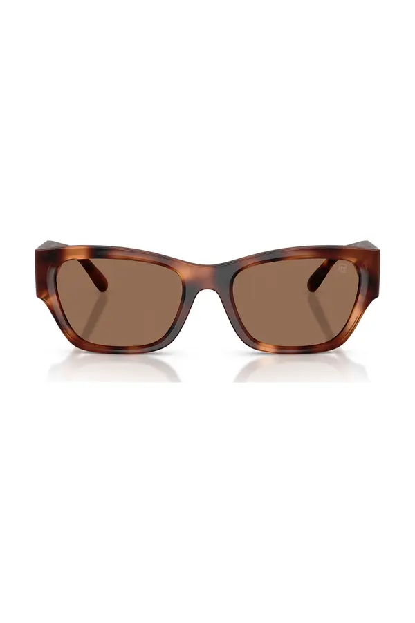 Ralph Lauren Tortoise Full Rim Rectangle Sunglasses