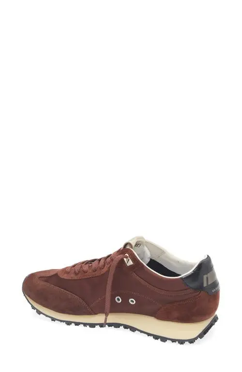 GOLDEN GOOSE Running Marathon Sneakers - Brown/platinum