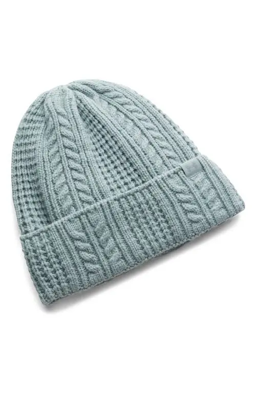 Under Armour Halftime Cable Knit Beanie - Serpentine/serpentine/blue