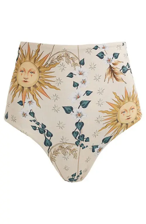 Agua Bendita Juls Solstice Reversible High Waist Bikini Bottoms