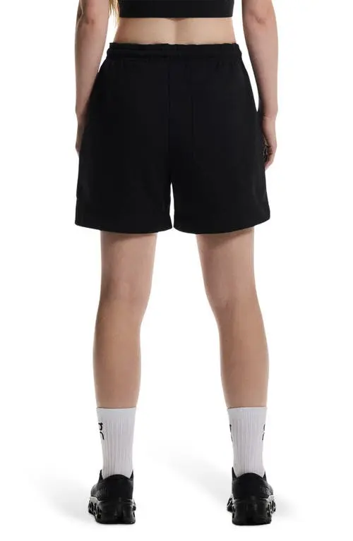 On Club Collective Cotton-blend Fleece Shorts - Black