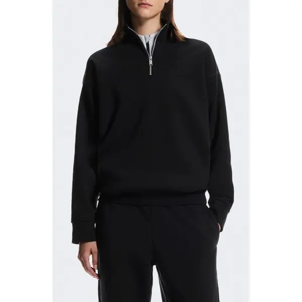 On Quarter-zip Sweatshirt - Black