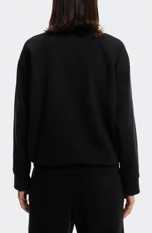 On Quarter-zip Sweatshirt - Black