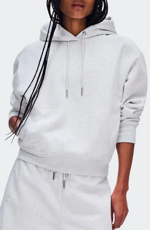 On Club Collective Logo Embroidered Hoodie - Crater