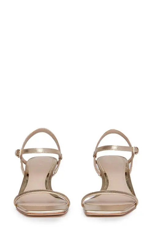 Paige Ella Ankle Strap Sandal - Light Gold