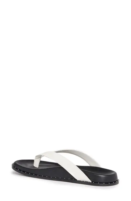 Paige Zadie Flip Flop - Cream