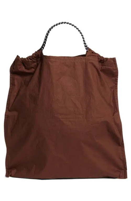 Plan C Cotton Shopper Tote - Coffee