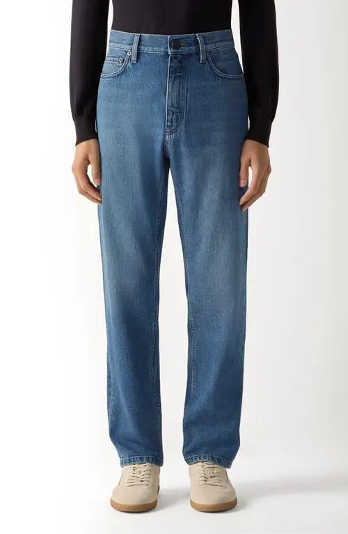 Zegna Bleached Cotton Roccia Jeans