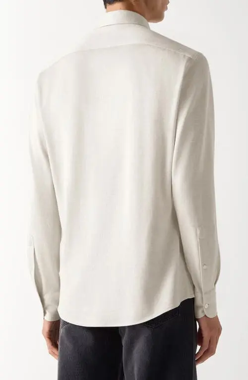 Zegna Crossover Silk - White Melange