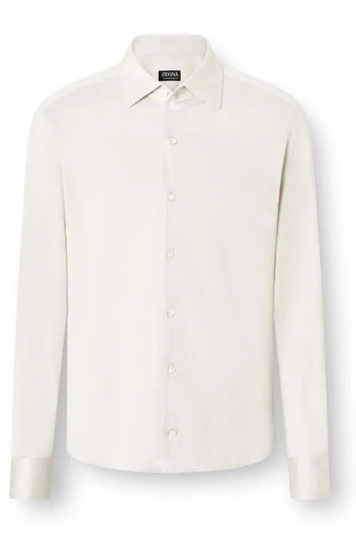 Zegna Crossover Silk - White Melange