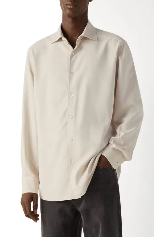 Zegna Silk Shirt - Ivory