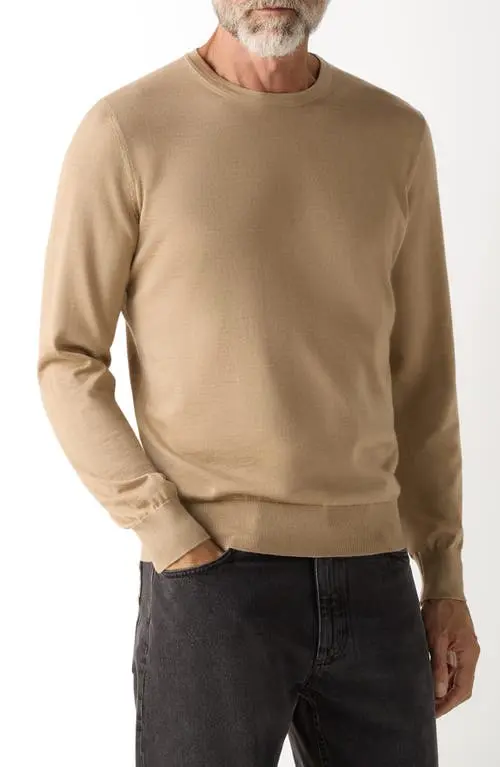 Zegna Cashseta Cashmere & Silk Sweater - Beige