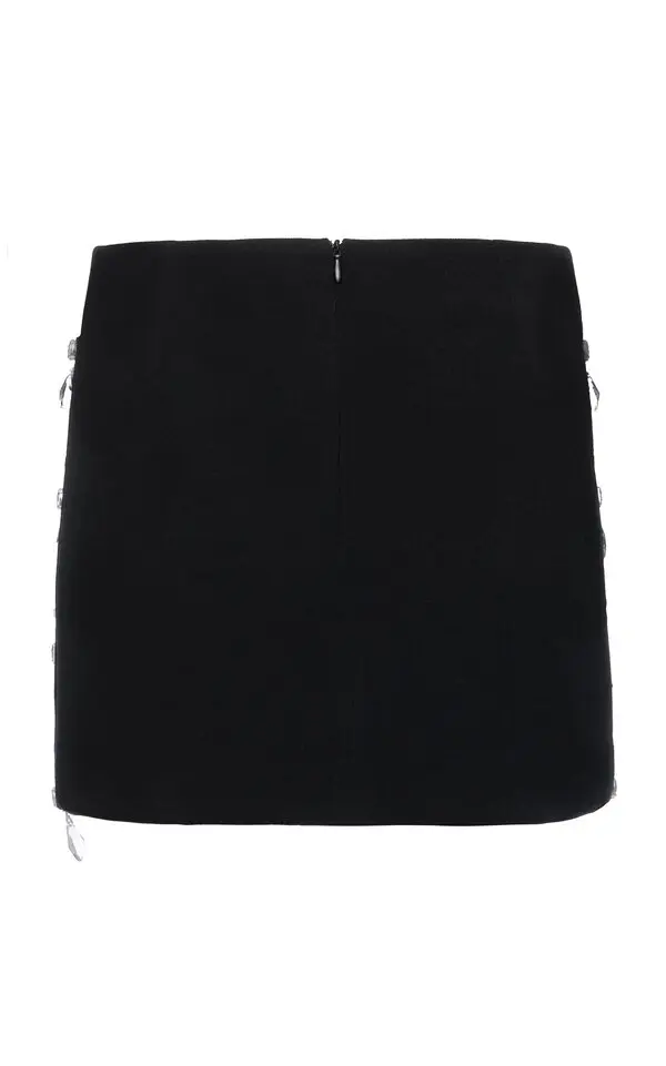 DES_PHEMMES Embellished Mini Skirt